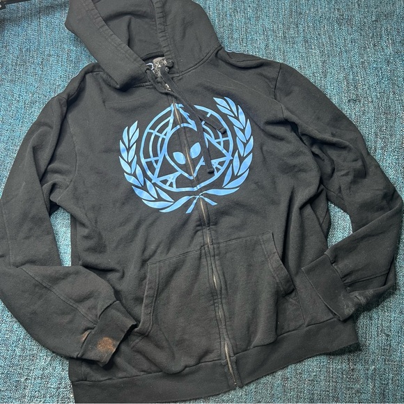 alien workshop | Shirts | Vintage Alien Workshop Skateboard Full Zip ...